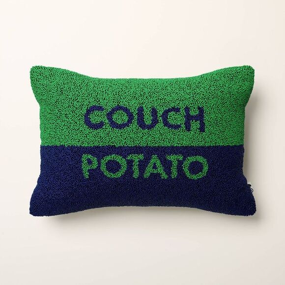 kate spade | Holiday | 8x12 Couch Potato Beaded Colorblock Rectangle L ...